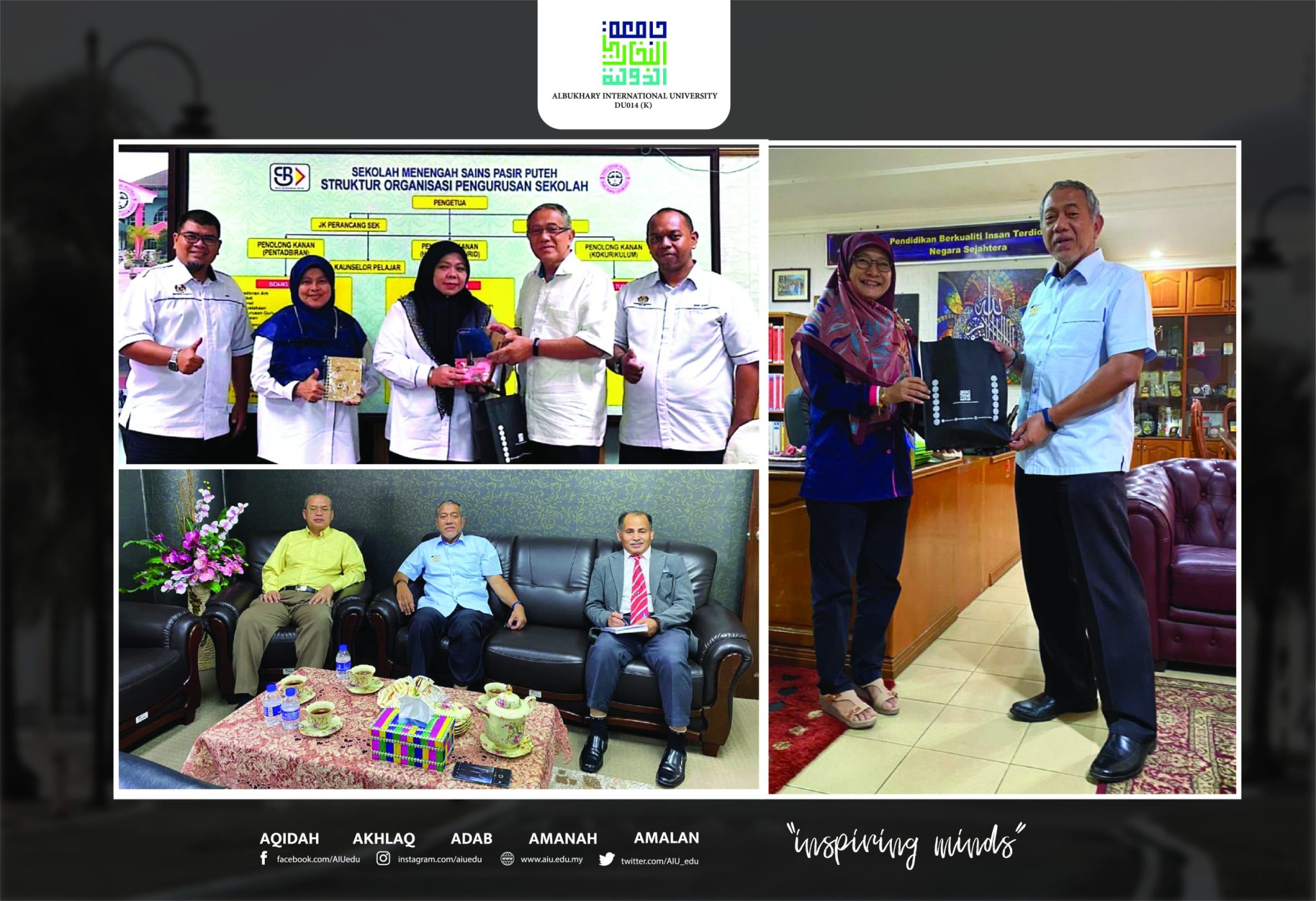 The Vice-chancellor and President of AIU Engages With Kelantan ...