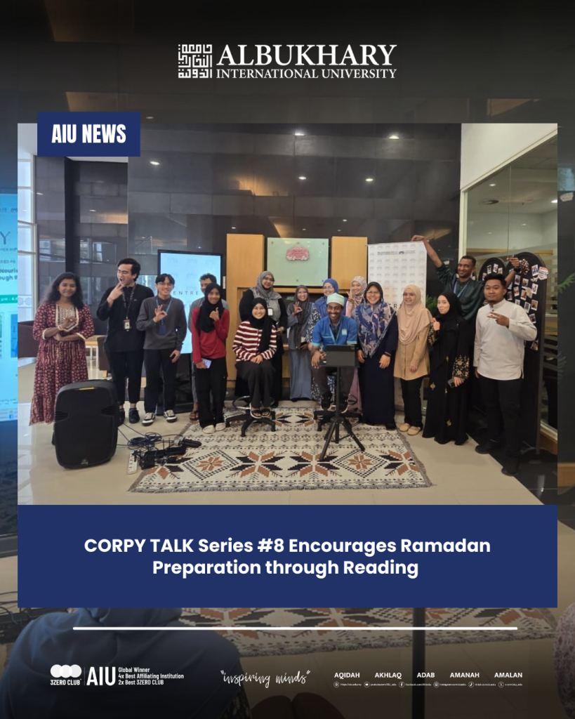 CORPY TALK Series #8 Encourages Ramadan Preparation through Reading ...
